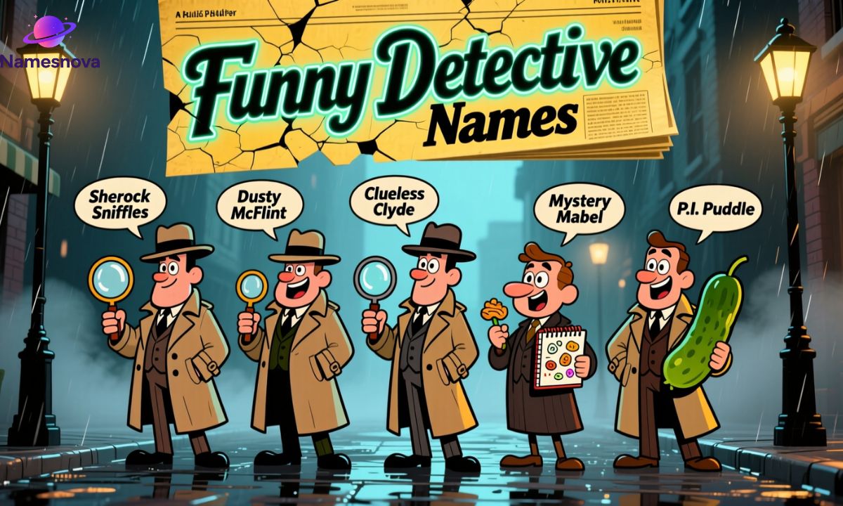 550+ Detective Names: Best Male, Female, Fantasy & Comic