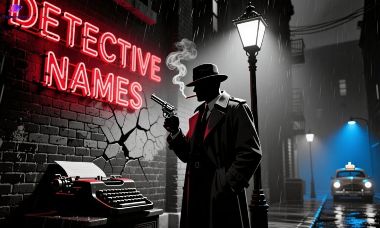 550+ Detective Names: Best Male, Female, Fantasy & Comic