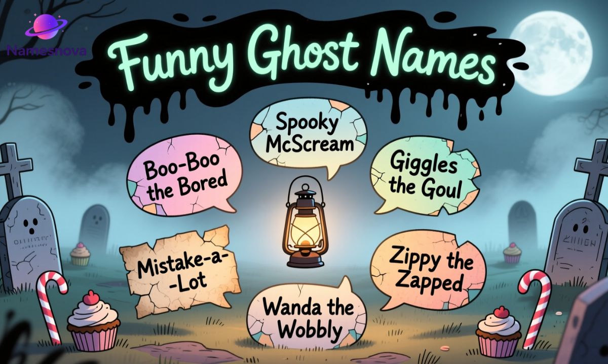 500+ Ghost Names: Spooky & Mysterious for Spirits, Wraiths